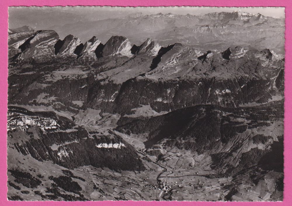 Oberes Toggenburg mit Churfirsten Flugaufnahme Swissair | Kaufen auf Ricardo