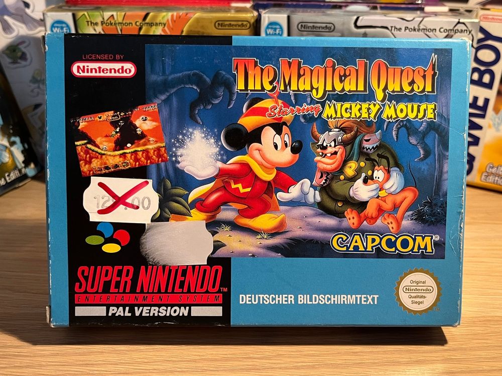 The Magical Quest starring Mickey Mouse SNES OVP Retro | Kaufen auf Ricardo