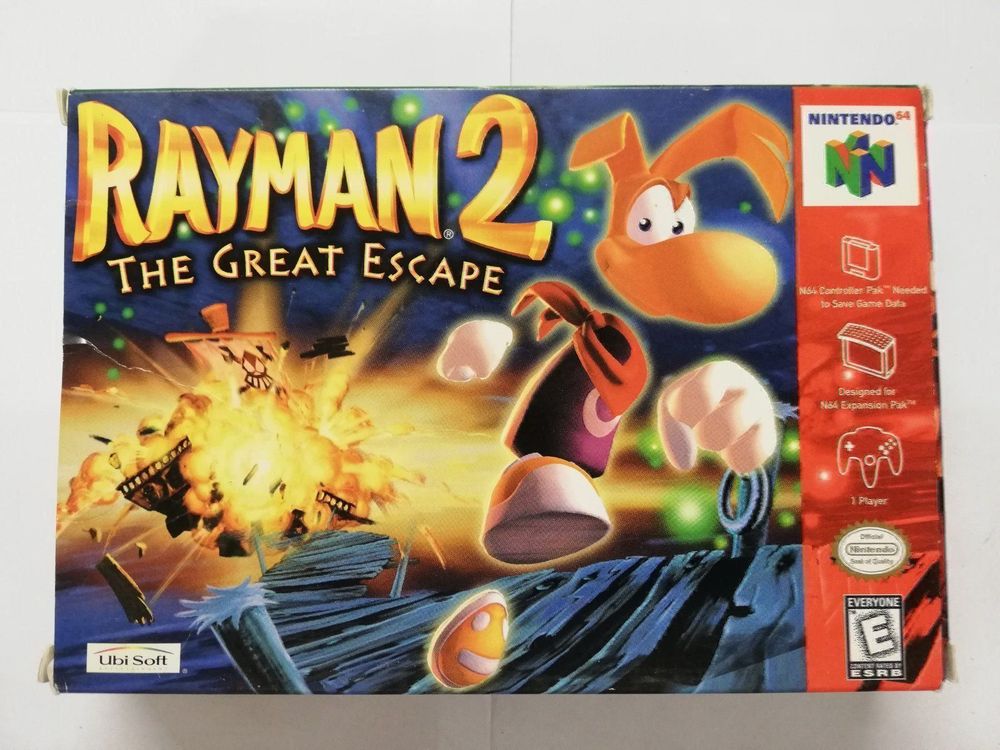 Rayman 2 / NTSC-U / Nintendo 64 / N64 (Gebraucht) in St. Gallen für CHF ...