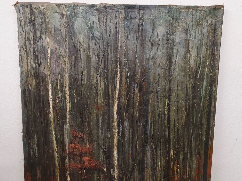 Eugen HÄFELFINGER (1898-1979) – "Im Wald", grosses Gemälde | Kaufen auf Ricardo