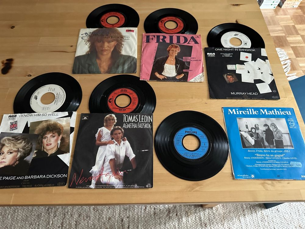 ABBA FRIDA AGNETHA CHESS rare Singles inkl Mireille Mathieu (Gebraucht ...