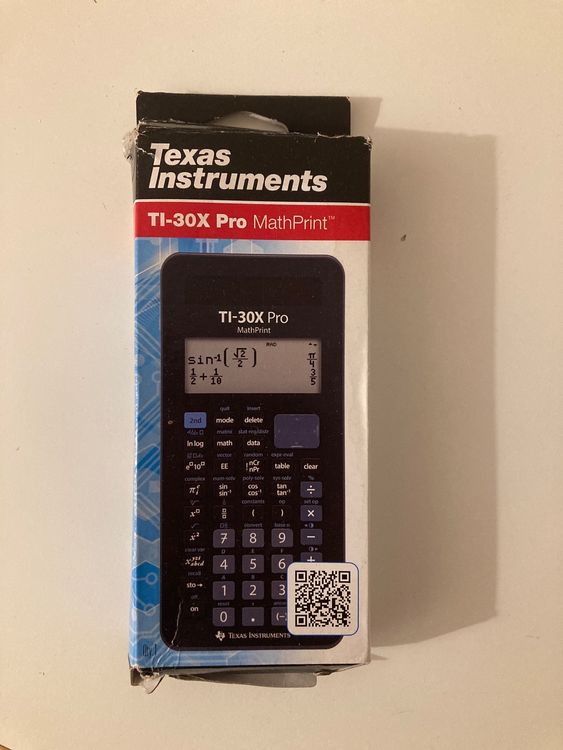 Taschenrechner Texas Instruments TI-30X Pro MathPrint (Neu (gemäss ...