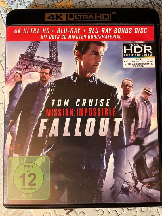 Mission:Impossible Fallout 4K & Blu-Ray | Kaufen auf Ricardo