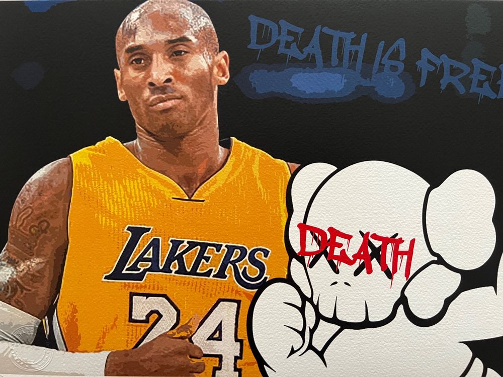 DEATH NYC « Kaws & LAKERS Basketball Pkayer » | Kaufen auf Ricardo