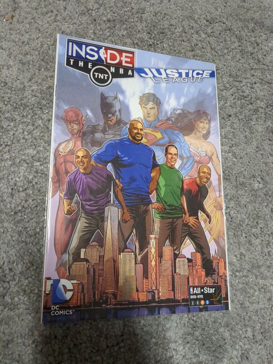 DC x NBA : TNT Inside the NBA Justice League Comic Book | Kaufen auf ...