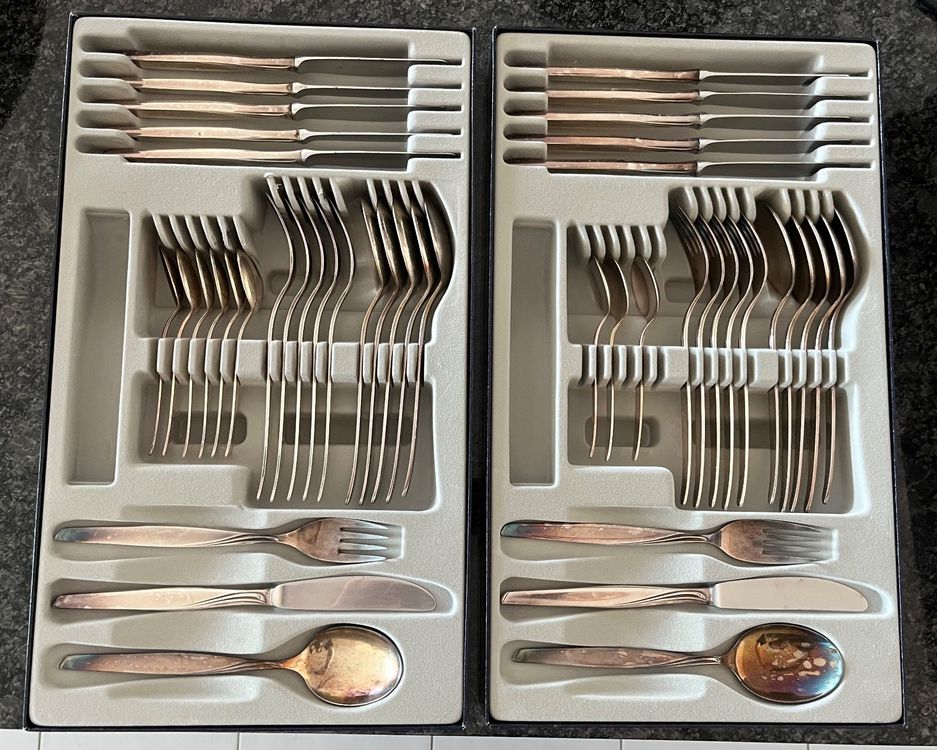 Silberbesteck - BSF 90 36 (45-teilig) (Gebraucht) in Stetten AG für CHF 120 – mit Lieferung auf ...