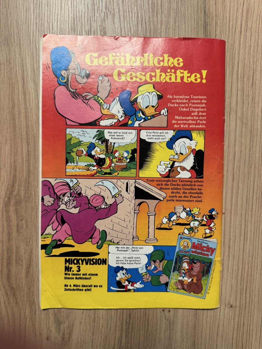 Micky Vision Comic-Heft Nr. 2/1986 & Nr. 3/1985, Vintage (Gebraucht) in ...