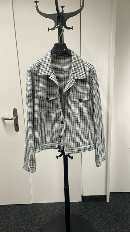 Karierte Herren Übergangsjacke Gr. 50 Top Zustand! (Gebraucht) in ...