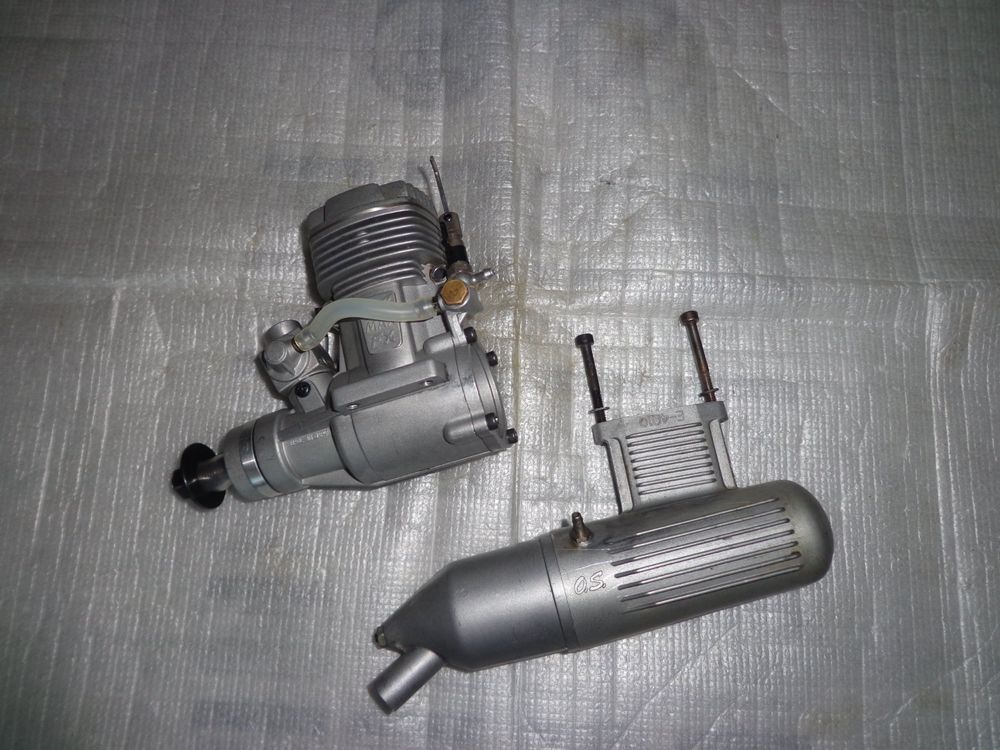 Modellmotor, OS MAX 61 FX (9.95 ccm) (50) (Gebraucht) in Camorino für ...