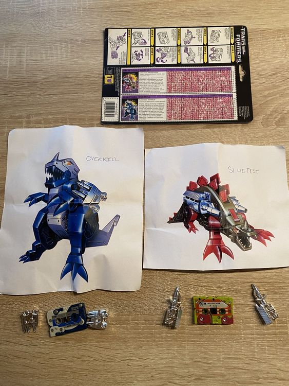 Transformers G1 Slugfest, Overkill Figuren (Gebraucht) in latterbach ...
