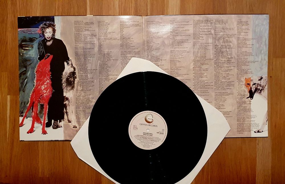 JONI MITCHELL, Dog eat Dog, LP, NEUWERTIG! (Neu (gemäss Beschreibung ...
