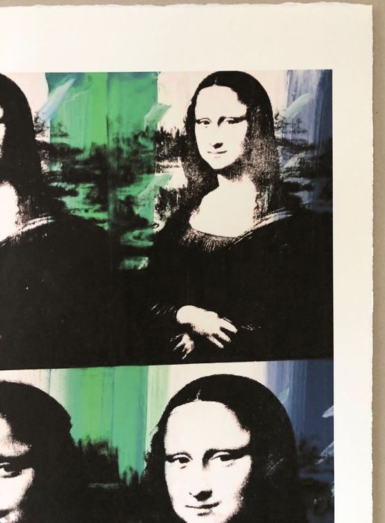 Andy Warhol: Mona Lisa, POP Art, XX/100 (Neu (gemäss Beschreibung)) in Meilen für CHF 55 – mit ...