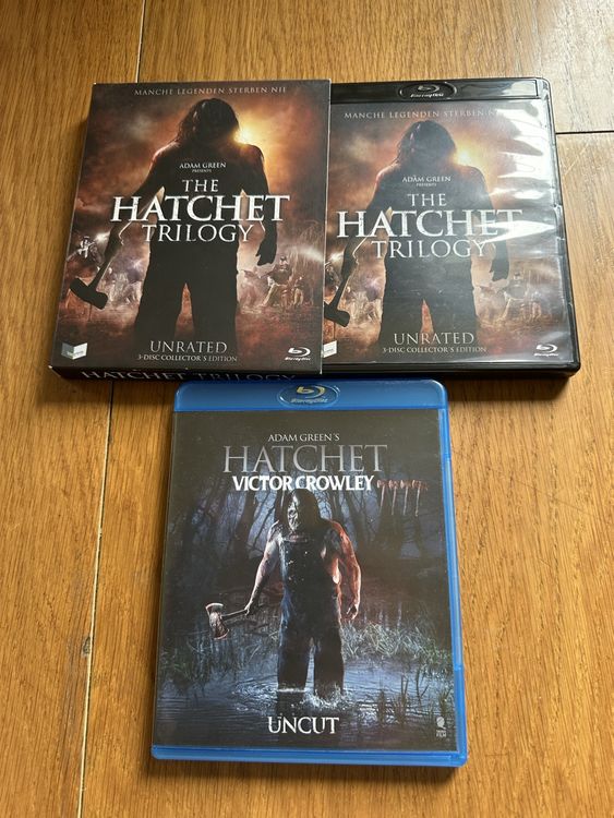 Hatchet 1-4 komplett Collection ungeschnitten in Deutsch (Gebraucht) in ...