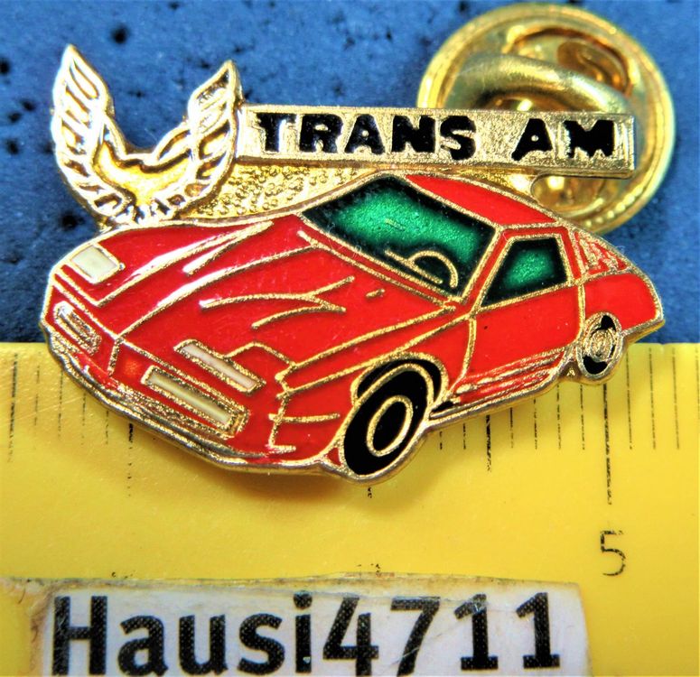 PONTIAC TRANS AM USA CAR AUTO ROT PIN | Kaufen auf Ricardo