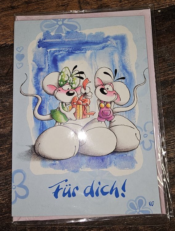 Vintage Diddl-Karte aus den 90ern NEU & OVP | Kaufen auf Ricardo