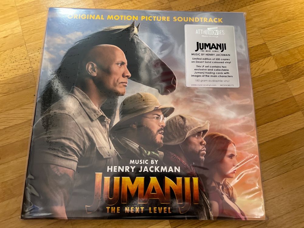 Henry Jackman - Jumanji: The Next Level - LP - Limited - OVP (Neu und originalverpackt) in ...