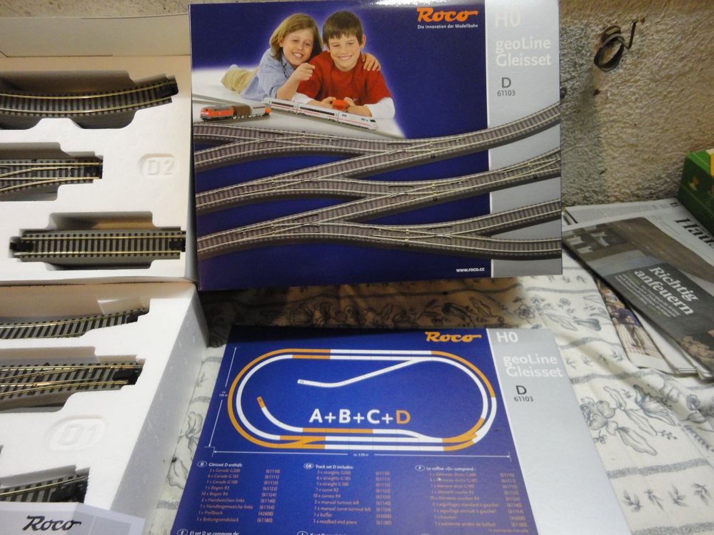 Rocco GeoLine Gleisset D H0 | Kaufen auf Ricardo
