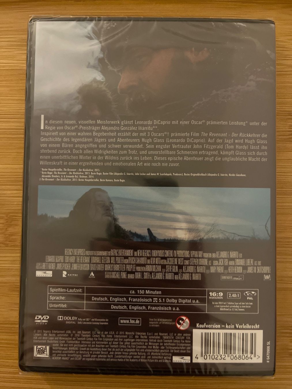 Revenant (2015) DVD 📀 NEU, OVP - Leonardo diCaprio (Neu und originalverpackt) in Sierre für CHF ...