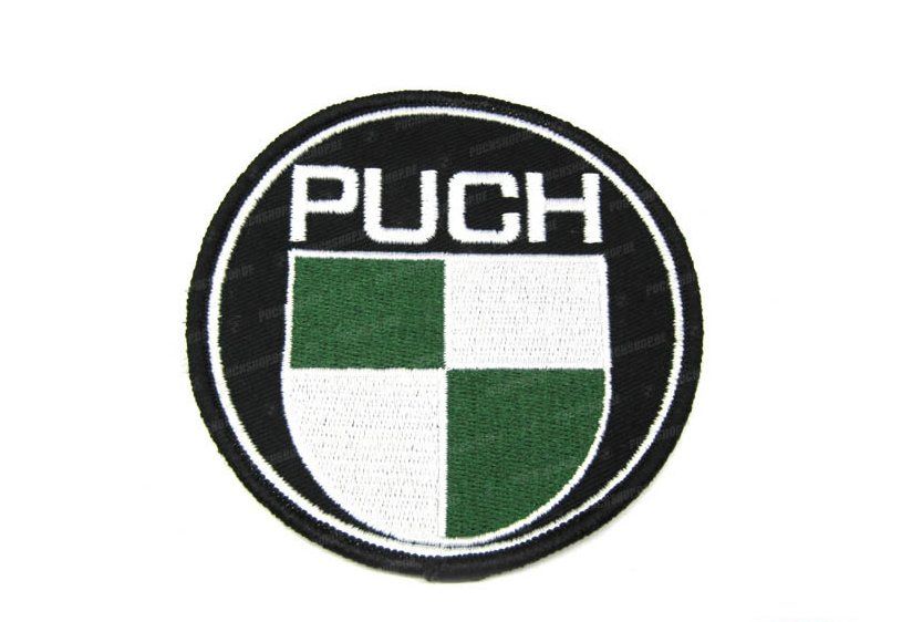 Puch Aufnäher/Aufbügler Badge Emblem Mofa 90mm (Neu und ...