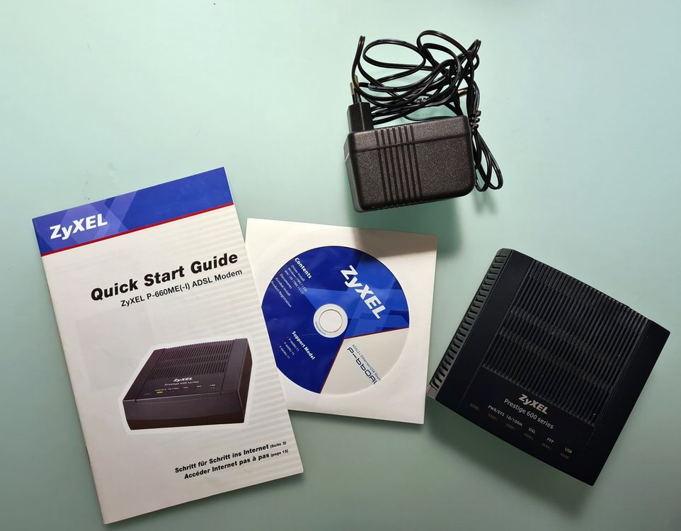 Zyxel ADSL 2+ Combo Ehernet/USB Modem (Gebraucht) in Stallikon für CHF ...