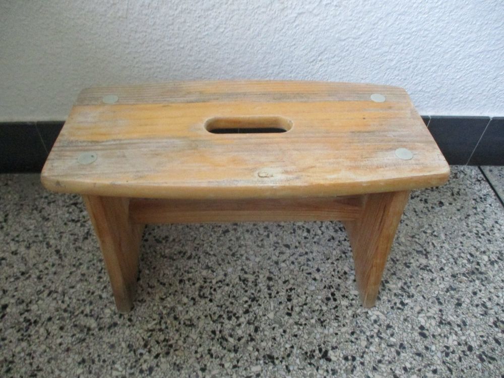 Holz Schemeli Hocker Fussablage Fussbank gemarktet "Ordex" | Kaufen auf Ricardo