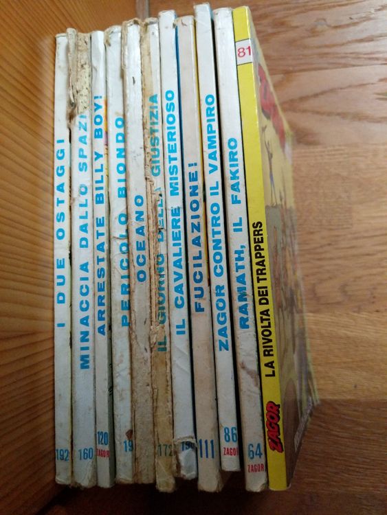 11 x Zagor comic italiani antichi (Gebraucht) in Oberdiessbach für CHF ...