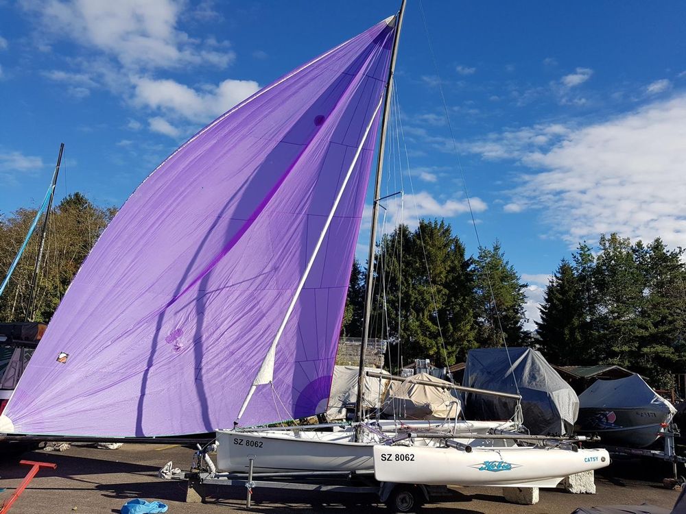 GENNAKER / SPI - SEGEL /Segelboot / Jolle / Katamaran , TOP (Gebraucht ...