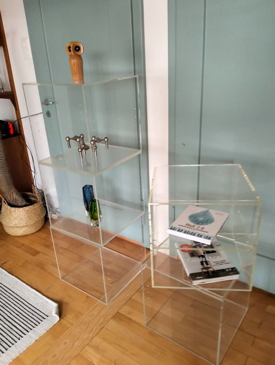 Vintage Mid Century Plexiglas Regal | Kaufen auf Ricardo