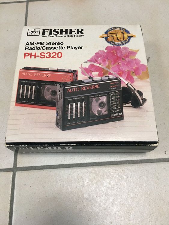 Walkman Magnétophone Fisher Ph-s320 + radio. | Kaufen auf Ricardo