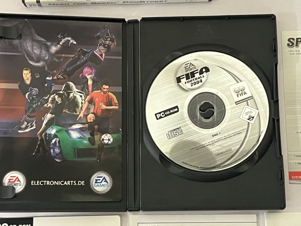 FIFA 2004 & Need for Speed ProStreet - PC Games! (nik125) (Gebraucht ...