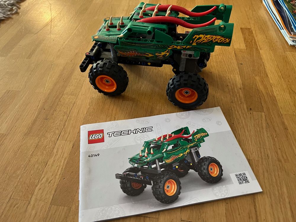 LEGO Technic Monster Jam Dragon 42149 (Gebraucht) in Zürich für CHF 5 ...