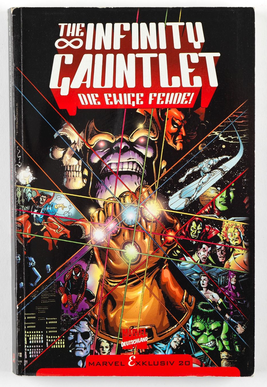 MARVEL EXKLUSIV #20: THE INFINITY GAUNTLET - DIE EWIGE FEHDE (Gebraucht ...