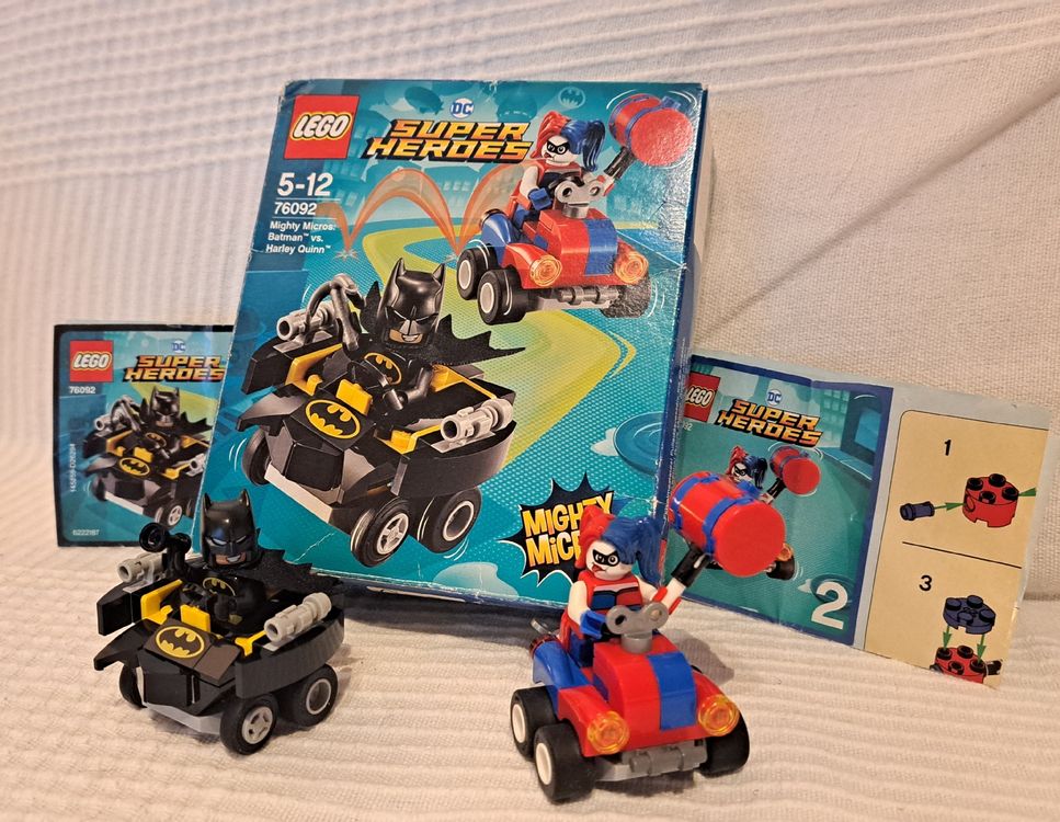 LEGO 76092 2 Batman et Harley Quinn et leur véhicule | Kaufen auf Ricardo