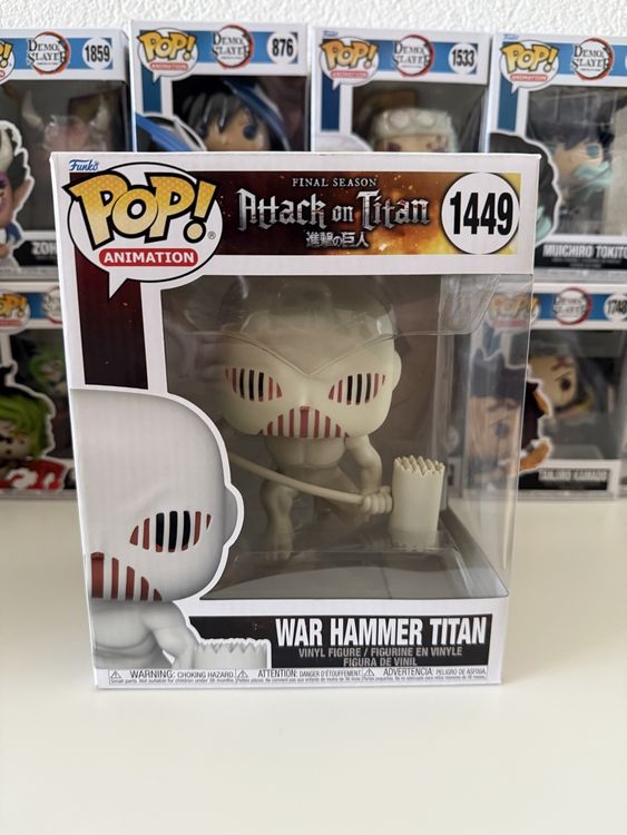 Funko Pop! Attack on Titan - War Hammer Titan #1449 (Neu (gemäss ...
