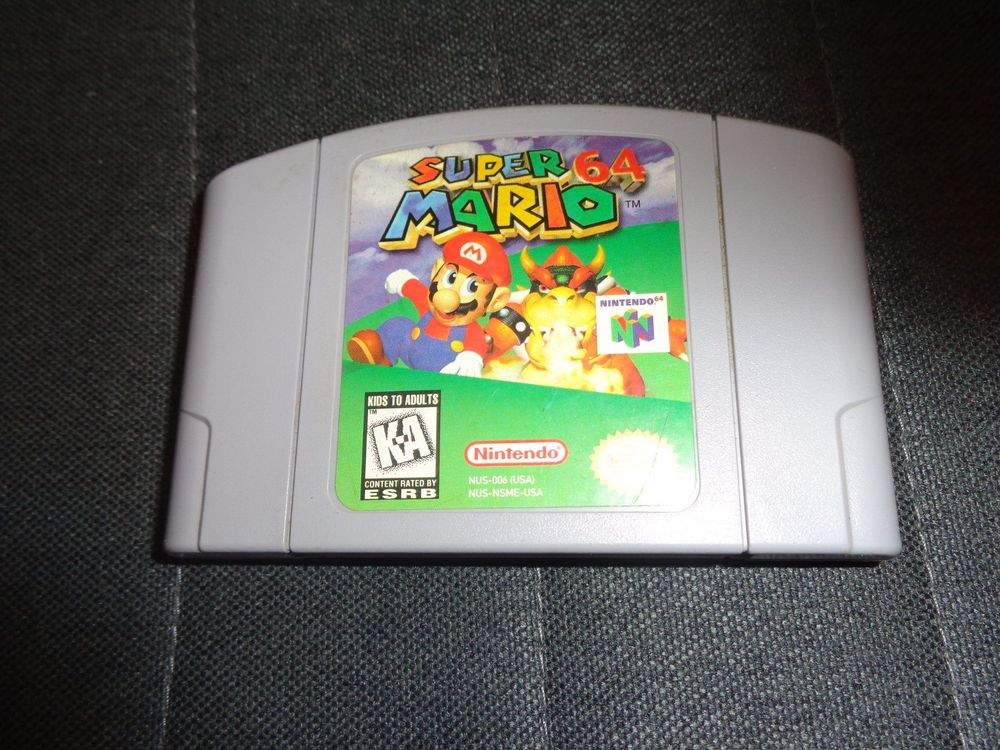 Super Mario 64 NTSC USA-IMPORT N64 (Gebraucht) in Olten für CHF 20 – mit Lieferung auf Ricardo ...