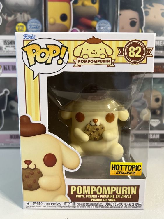 Funko POP! Pompompurin with Cookie Edition Limitée Hot Topic | Kaufen ...