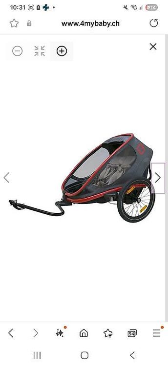 Hamax Outback 2in1 Veloanhänger + Jogger Kit (Neu und originalverpackt) in Riggisberg für CHF ...