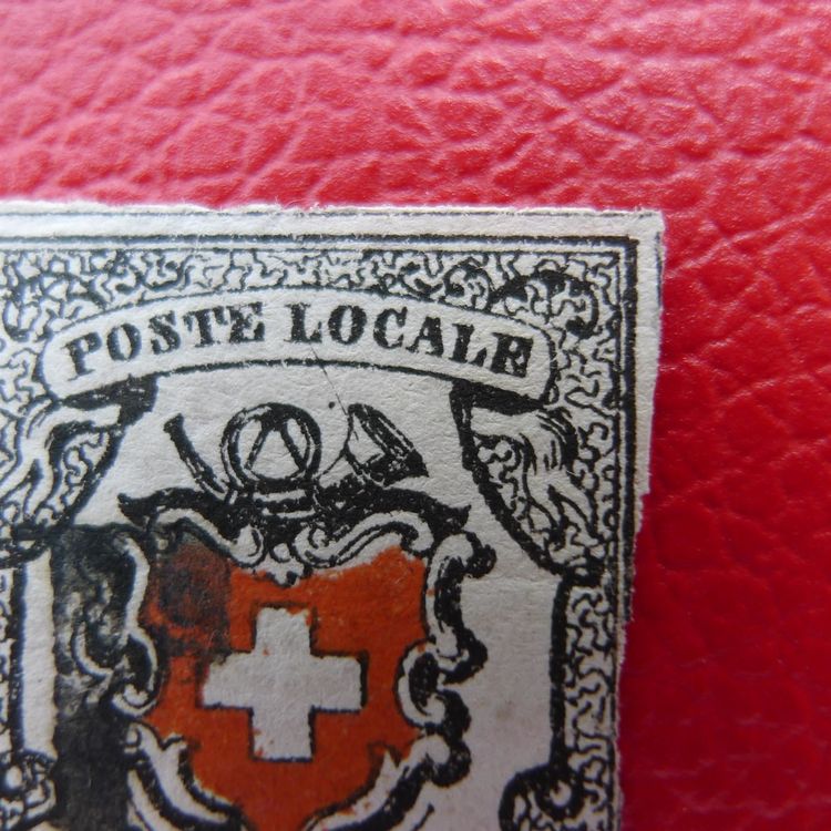 Poste Locale: 14Ib.2.01, STRICH im MARKENBILD, 2500.- Befund | Kaufen auf Ricardo