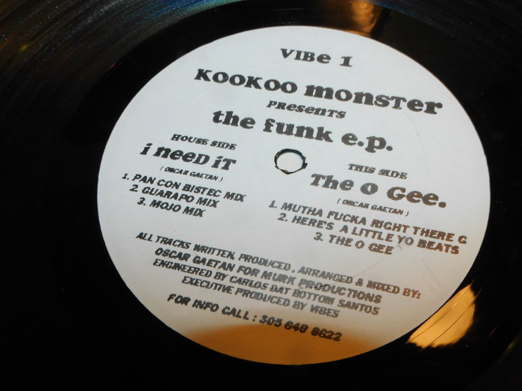 LP Schallplatte - The Funk House Techno - Kookoo Monster (Gebraucht) in ...