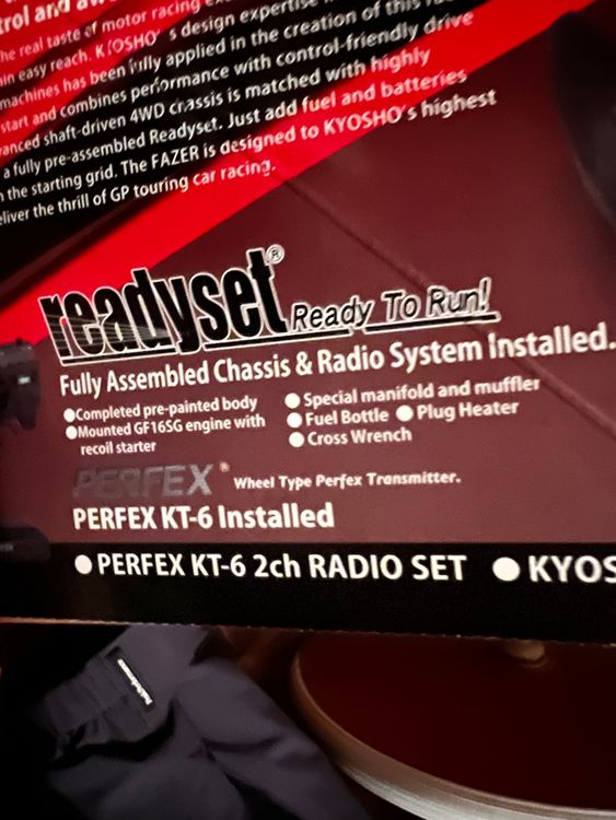 nitro SET KYOSHO GF16SG 015518 PORSCHE 911 GT3 RSR 34000 no. (Gebraucht ...