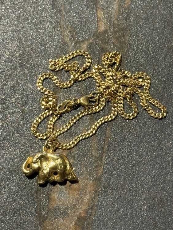 Goldener Anhanger Fur Kette
