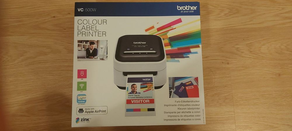 Brother VC-500W color label printer | Kaufen auf Ricardo