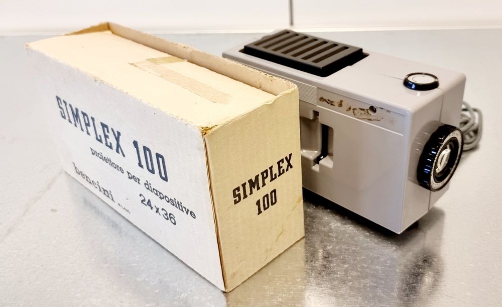 Vintage Diaprojektor Bencini Simplex 100, 1960 | Kaufen auf Ricardo