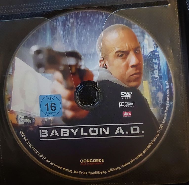 DVD Babylon A.D. mit Vin Diesel (Gebraucht) in St. Niklaus VS für CHF 1 – mit Lieferung auf ...