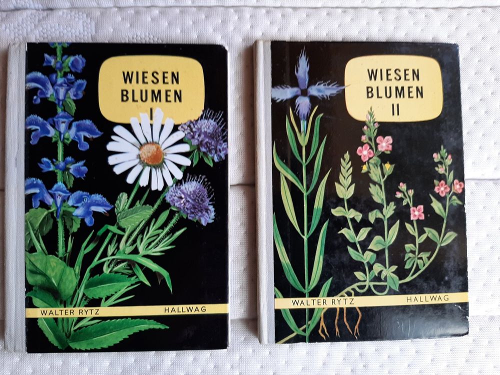 Wiesenblumen I und II, Walter Rytz, Hallwag Taschenbücher | Kaufen auf ...