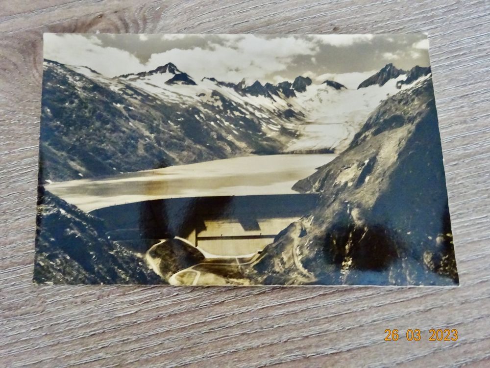 Grimsel. Stausee Oberaar. HOTEL GRIMSELPASSHÖHE ! (Gebraucht) in Schänis für CHF 1 – mit ...