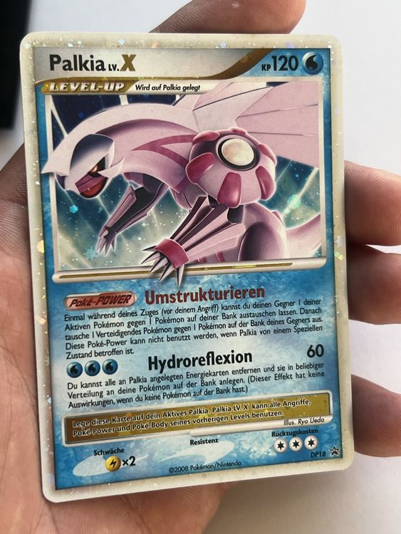 Pokémon Karte Palkia LV. X DP Black Star Promo (Gebraucht) in Scharans ...