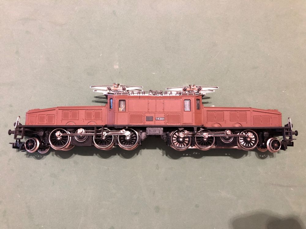 Märklin 8356 SBB Ellok Be6/8 ESU LokPilot Mfx LED Beleuchtun (Gebraucht ...