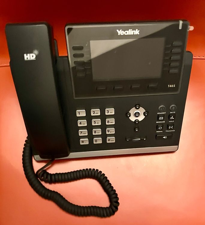 Yealink T465 IP Telefon (Gebraucht) in Bremgarten AG für CHF 35 – mit Lieferung auf Ricardo kaufen