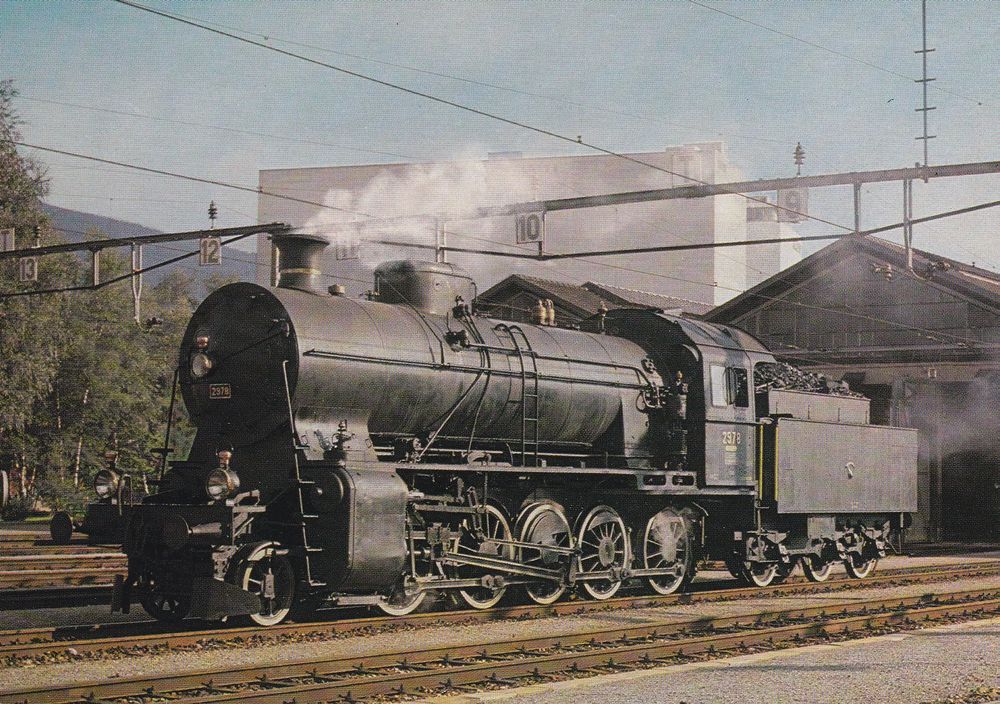 SBB CFF FFS C 5/6 2978 Dampflokomotive Depot Olten | Kaufen auf Ricardo